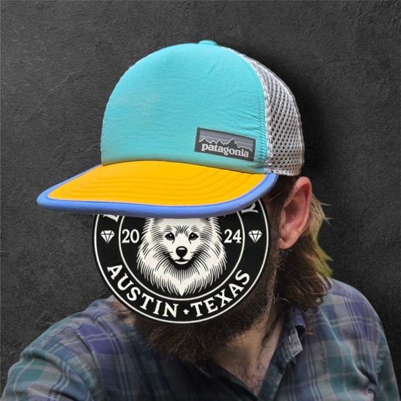 Patagonia | Accessories | Ultralight Patagonia Running Cap Hiking Teal ...